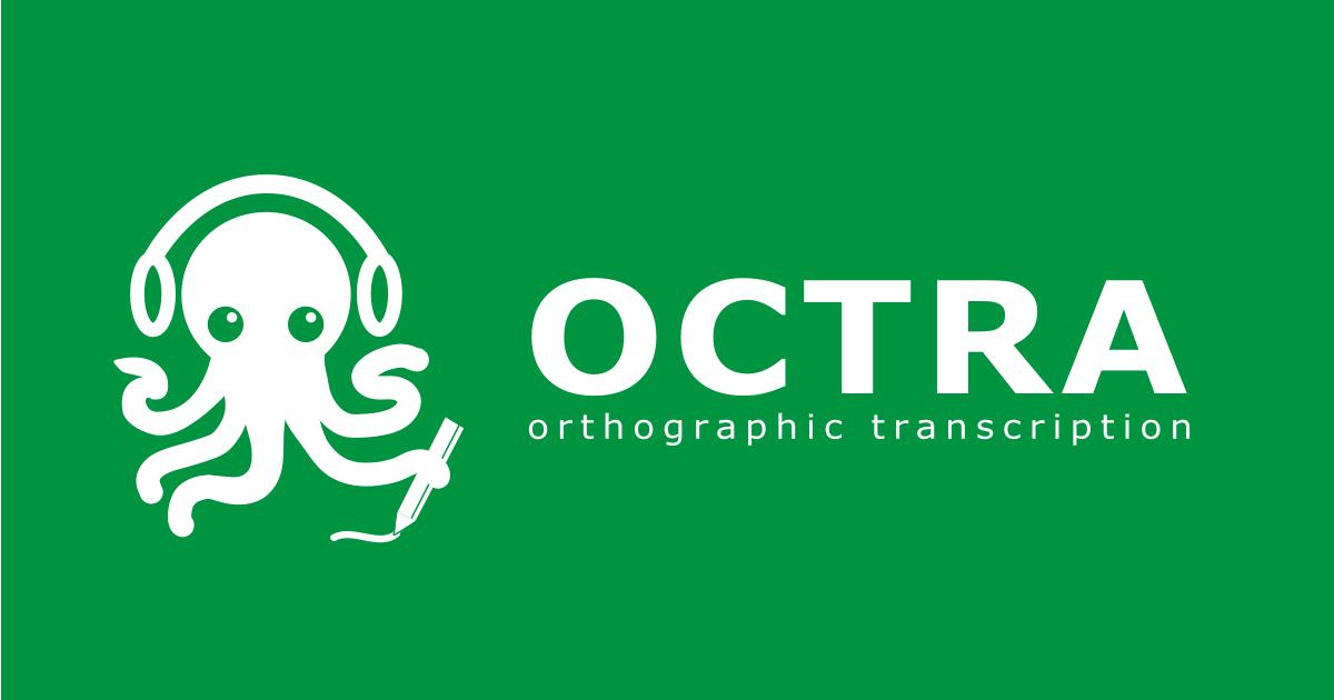 OCTRA - Orthographic Transcription